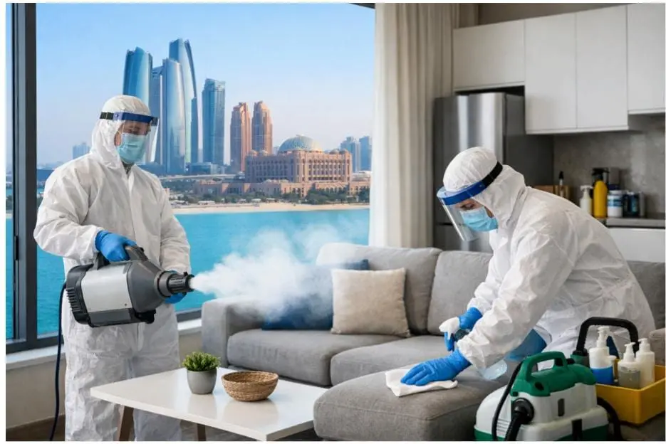 Home Sanitization in Abu Dhabi | Scrub & Spray Cleaning Services in Abu ...
