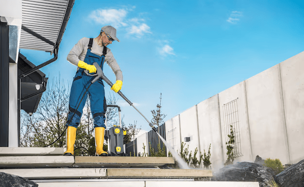 Pressure Washing Abu Dhabi | Scrub & Spray Cleaning